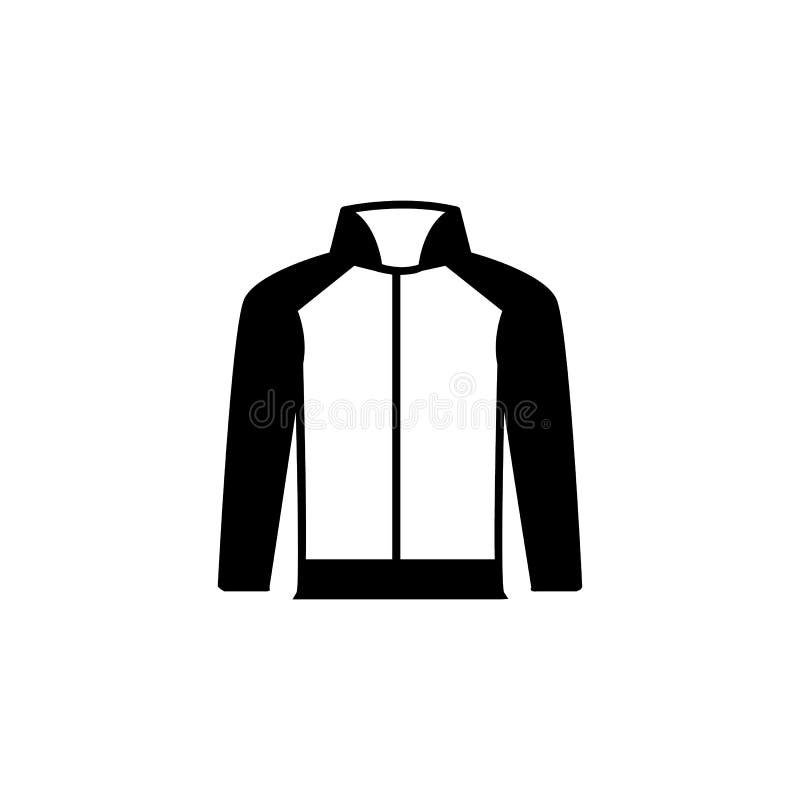 Sport jacket icon stock vector. Illustration of clothing - 107194558