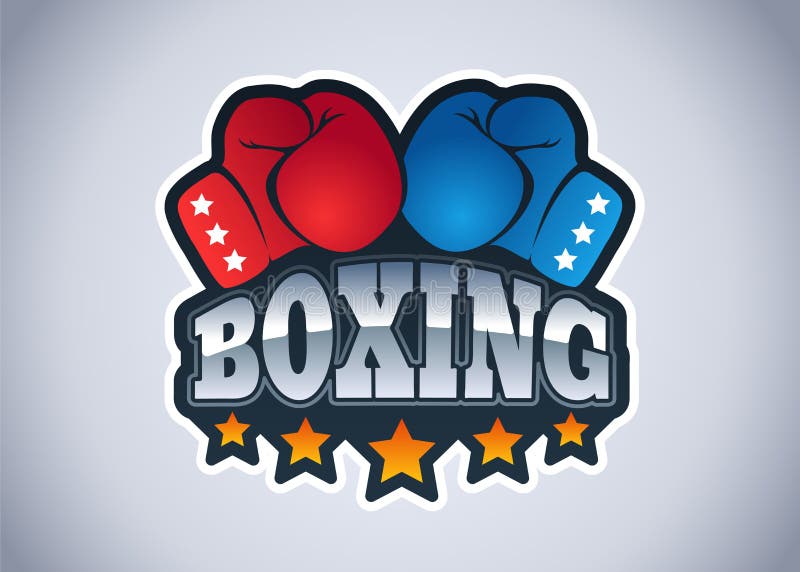 Sport logo for boxing stock vector. Illustration of academy - 140550913