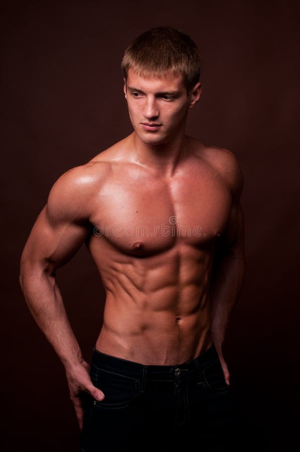 Sport model stock photo. Image of pack, young, exercise - 21987600