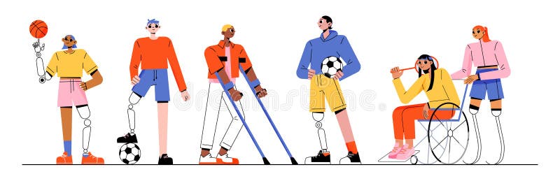 Disability Football Stock Illustrations – 201 Disability Football Stock ...