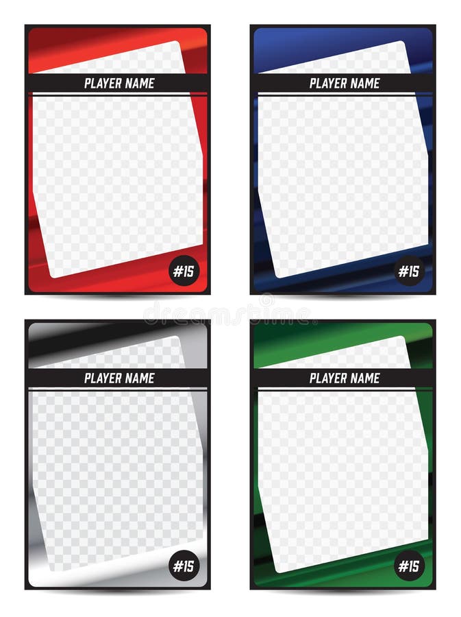 Hockey Trading Card Template Stock Illustrations – 101 Hockey Trading ...