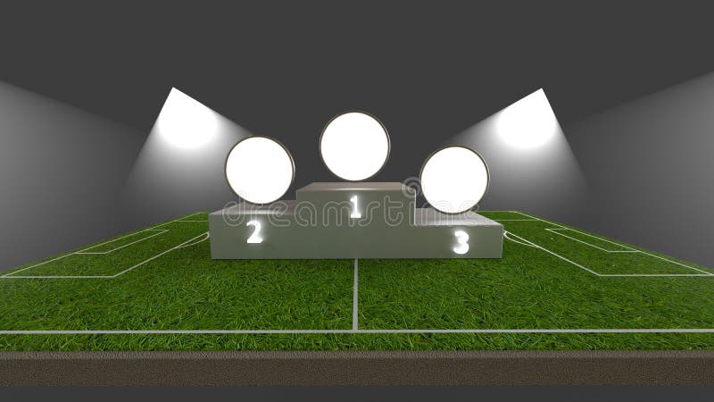 Sport podium stock illustration. Illustration of side - 40261818