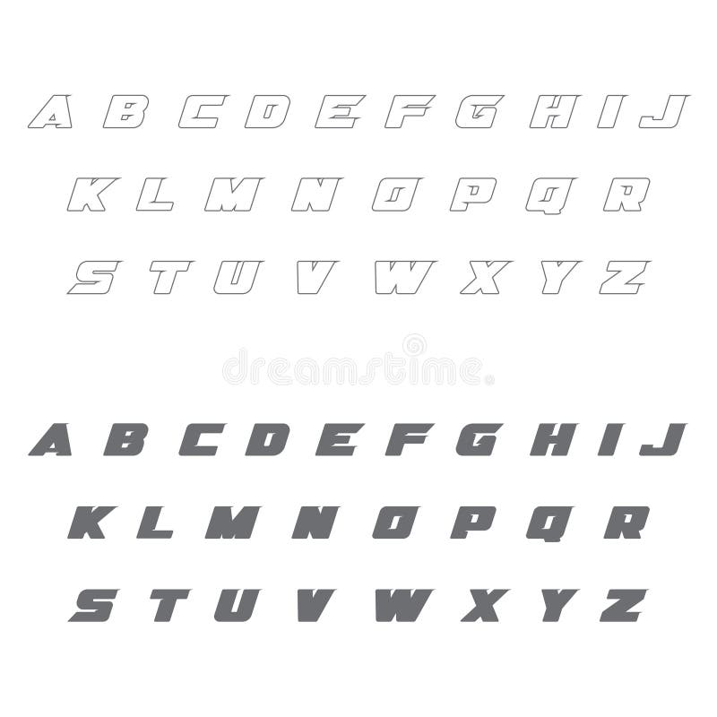 Race Track Letters Stock Illustrations – 409 Race Track Letters Stock ...