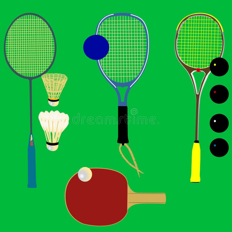 Racquetball Vector Stock Illustrations – 338 Racquetball Vector Stock ...