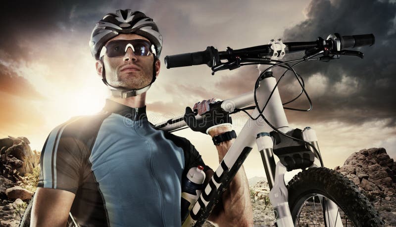 Sport radfahrer stockfoto. Bild von aufflackern, schnell - 49903624