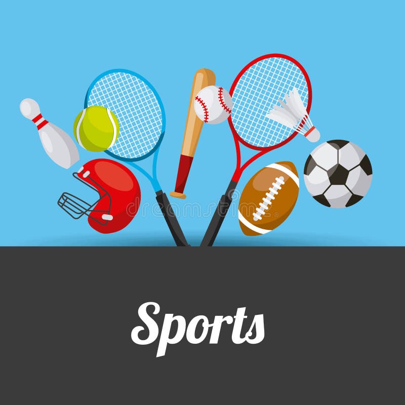 Sport related icons stock vector. Illustration of sportive - 90843084