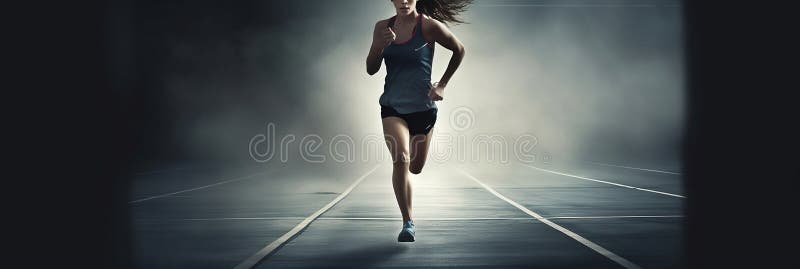 Sport Runner stock illustration. Illustration of active - 275836810