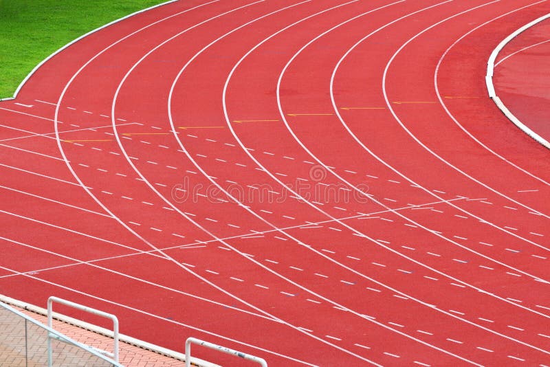 Sport running track stock image. Image of sport, stadium - 30915693