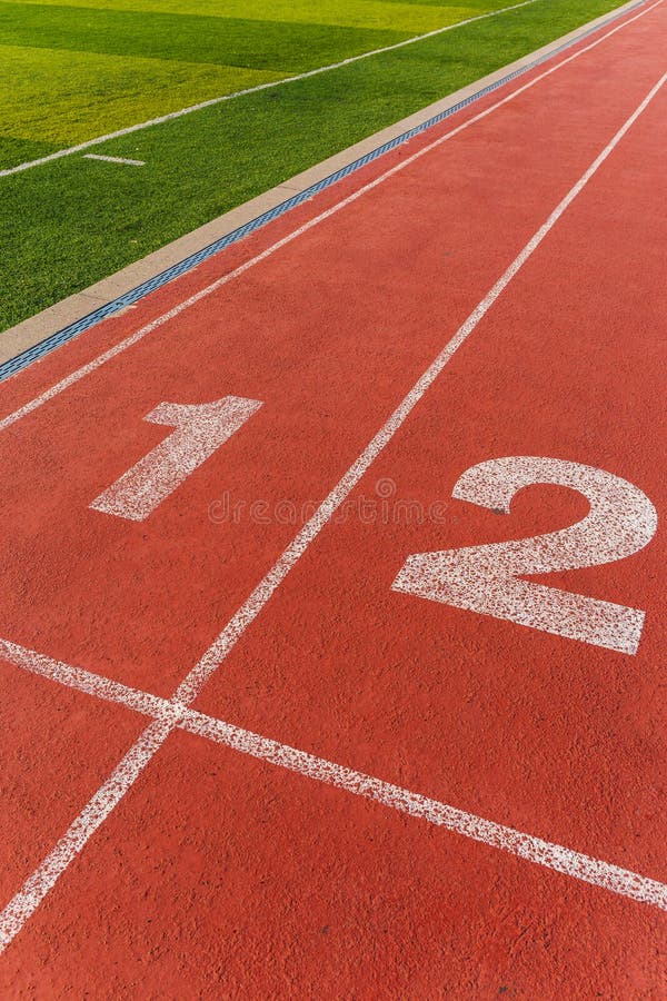 Sport running track stock photo. Image of track, texture - 35219206