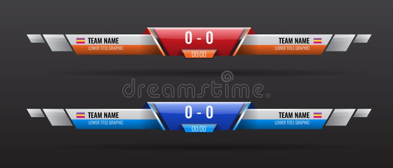 Score Lower Third Stock Illustrations – 593 Score Lower Third Stock ...