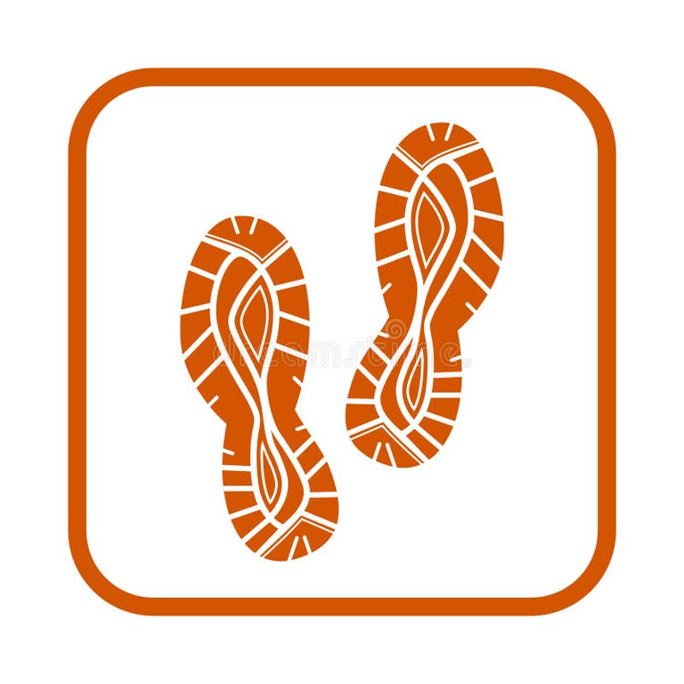 Color Shoe Prints Stock Illustrations – 217 Color Shoe Prints Stock ...