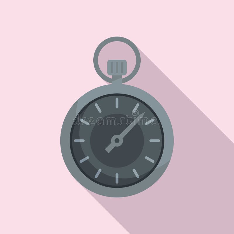 Sport Stopwatch Icon Flat Vector. Stop Watch Stock Vector ...