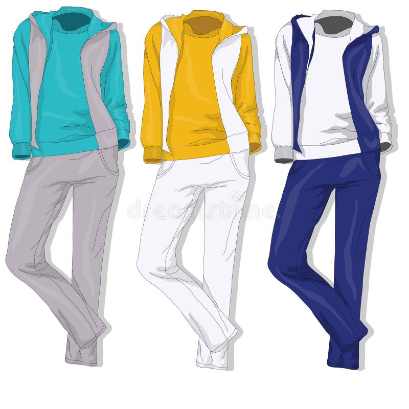 Jogging Suit Stock Illustrations – 1,641 Jogging Suit Stock ...