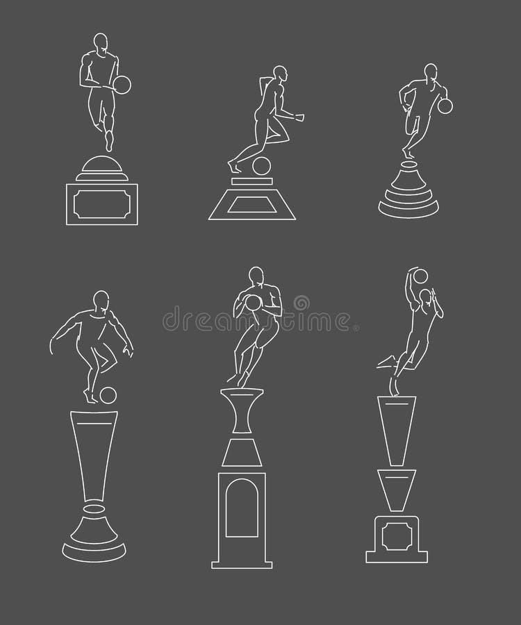 Sport trophy stock vector. Illustration of trophy, celebrate - 23507635