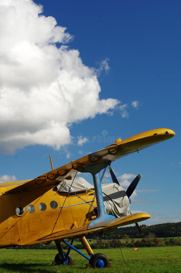 Sporting Biplane Aircraft 5 Stock Photo - Image of sports, aircraft ...