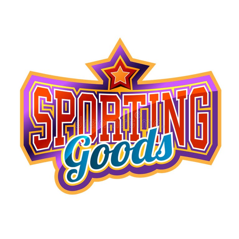 Sporting Goods stock vector. Illustration of background - 41665182