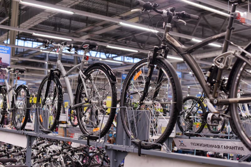 Sporting goods store bikes editorial stock image. Image of industry ...