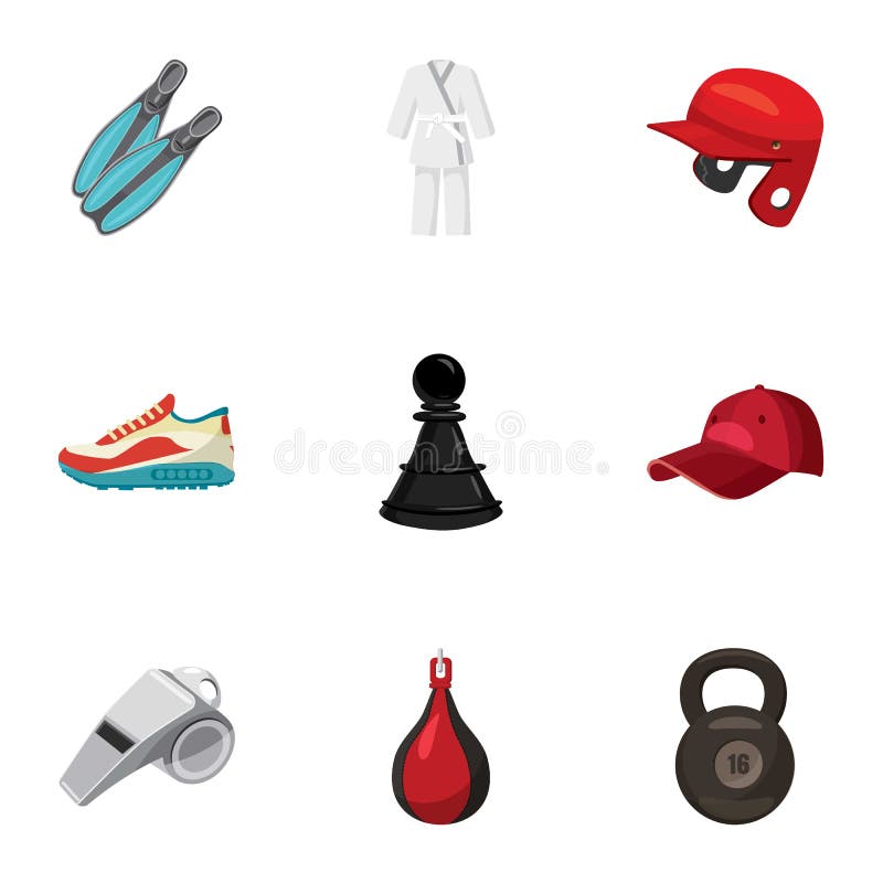 Sporting cartoon girl stock vector. Illustration of fitness - 6840279