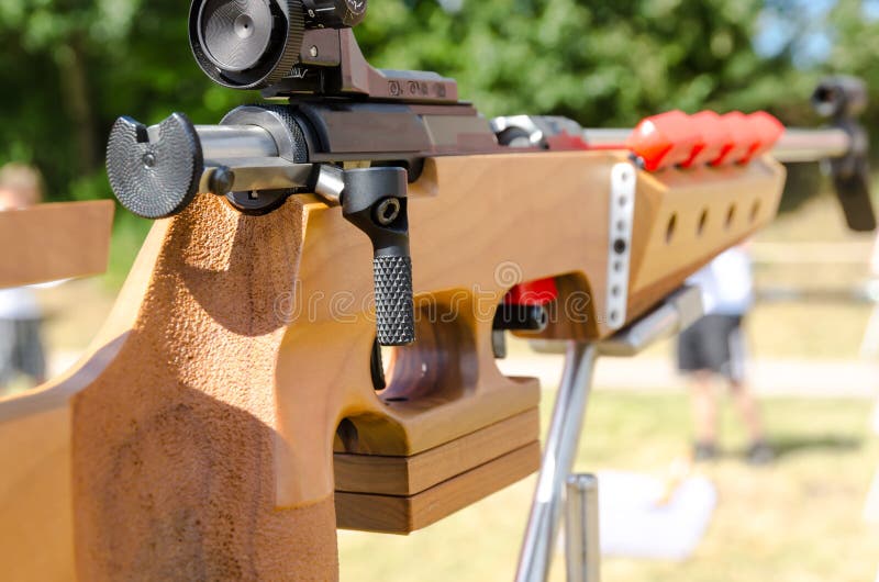 Sporting rifle stock photo. Image of protection, security - 32724518