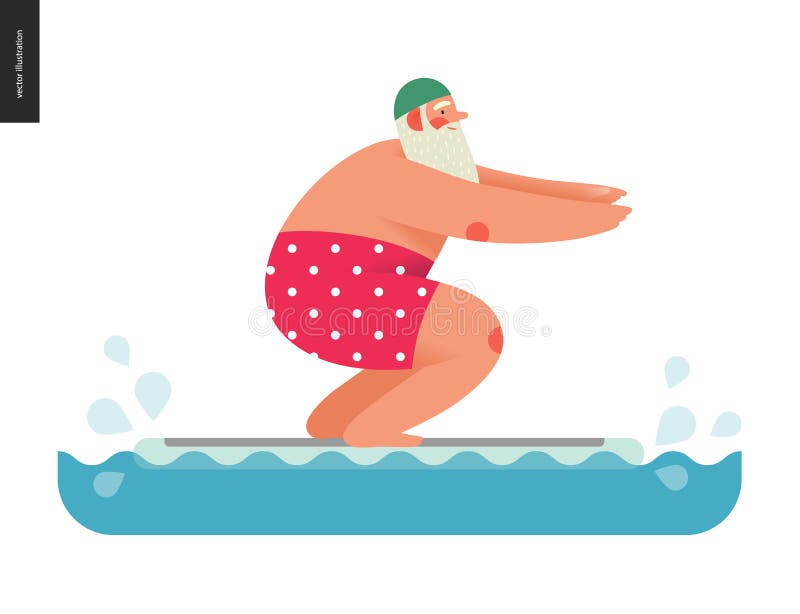 Pool Float Santa Stock Illustrations – 39 Pool Float Santa Stock ...