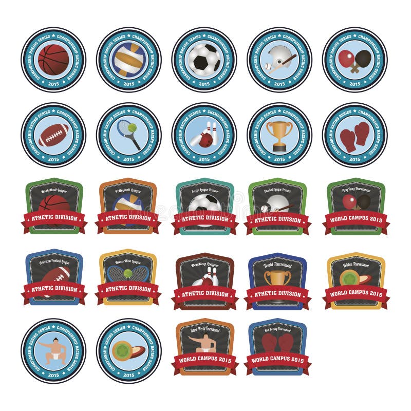Sports Labels Stock Illustrations – 2,215 Sports Labels Stock ...