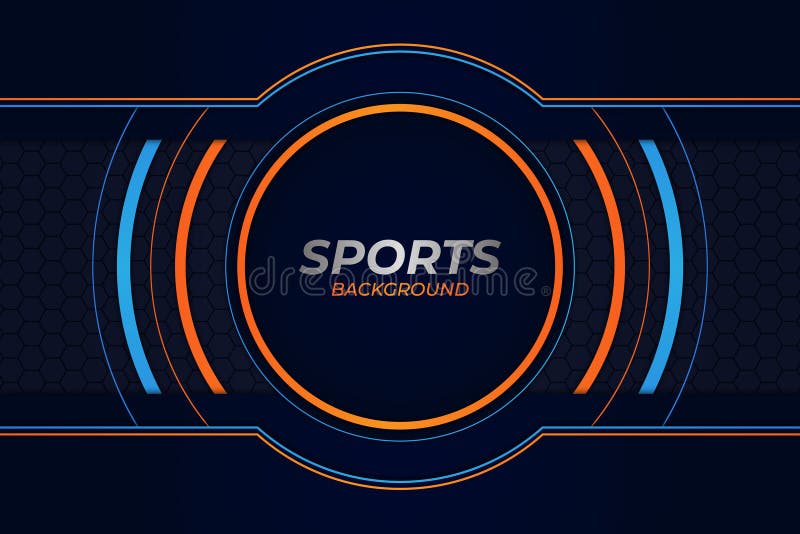 E-Sports Modern Abstract Background Geometric Shape Stock Vector ...