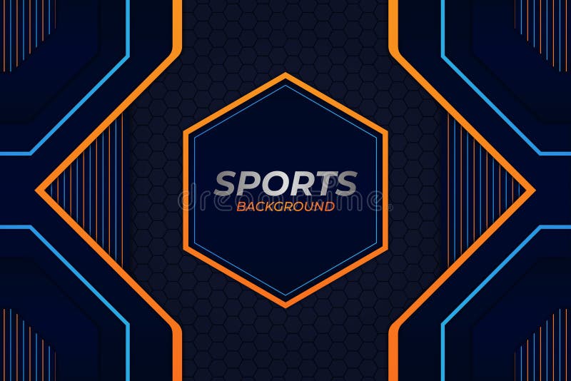 Modern Abstract Sports Background Design Geometric Shape Stock Vector ...