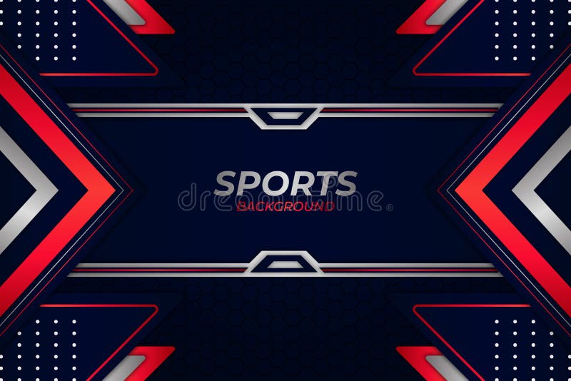 Modern Abstract Sports Background Design Geometric Shape Stock Vector ...