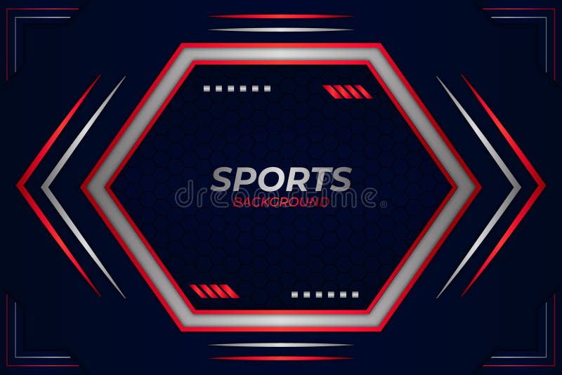 Modern Abstract Sports Background Design Geometric Shape Stock Vector ...