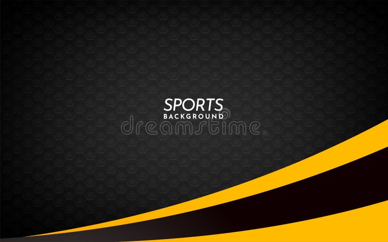 Sports Background with Pattern Elements and Wave Shape Stock Vector ...