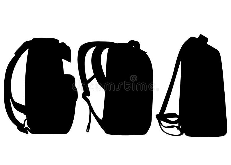 Sports Backpacks Bags Custom Designs Mock Ups Templates Illustration ...
