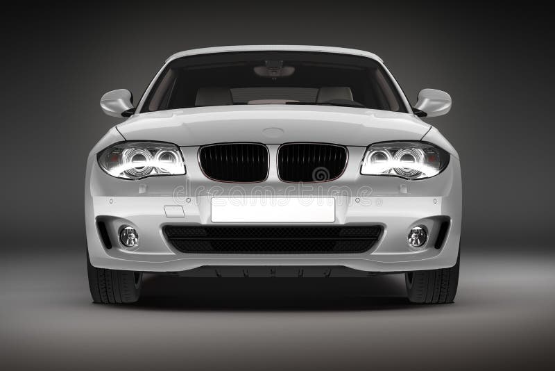 Sports car. 3d render stock illustration. Illustration of expensive ...