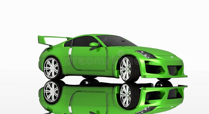 Sports car stock illustration. Illustration of power, auto - 9223552