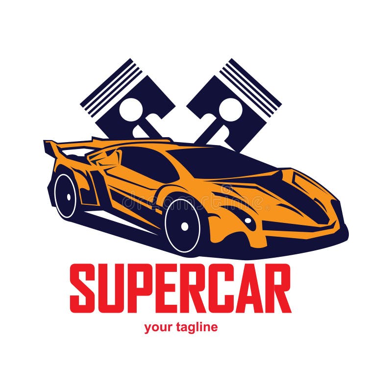 Sports Car Logo Template. Modern Sports Car Logo Stock Vector ...