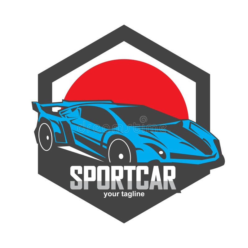 Sports Car Logo Template. Modern Sports Car Logo Stock Vector ...