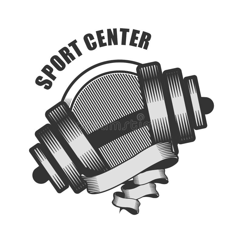 Sports center logo stock vector. Illustration of logo - 62858064
