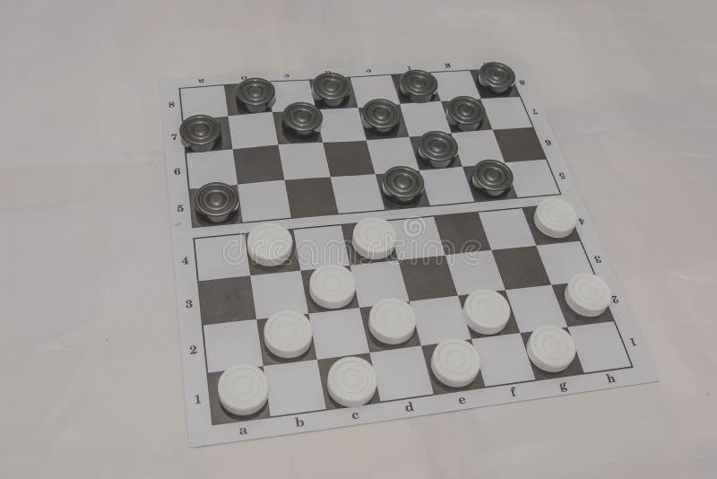 Checkers game stock photo. Image of draughts, match - 101742220
