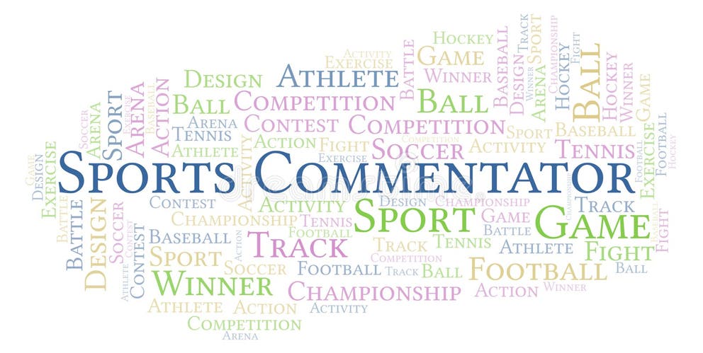 Commentator Word Cloud Stock Illustrations – 7 Commentator Word Cloud ...
