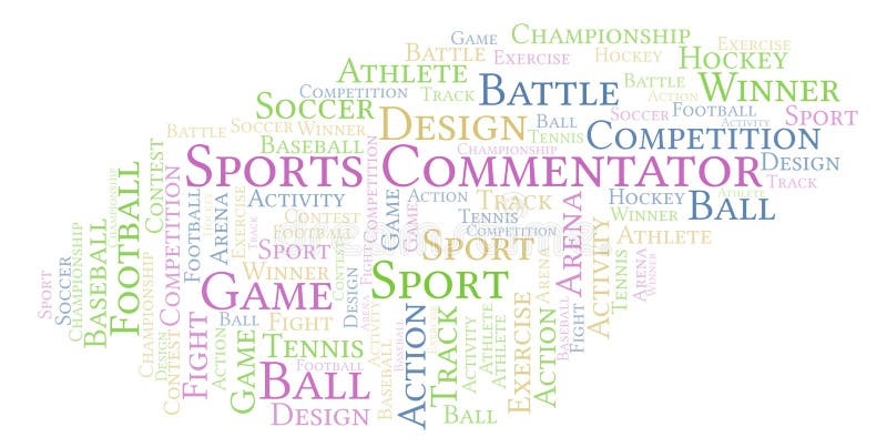 Sports Commentator Stock Illustrations – 220 Sports Commentator Stock ...