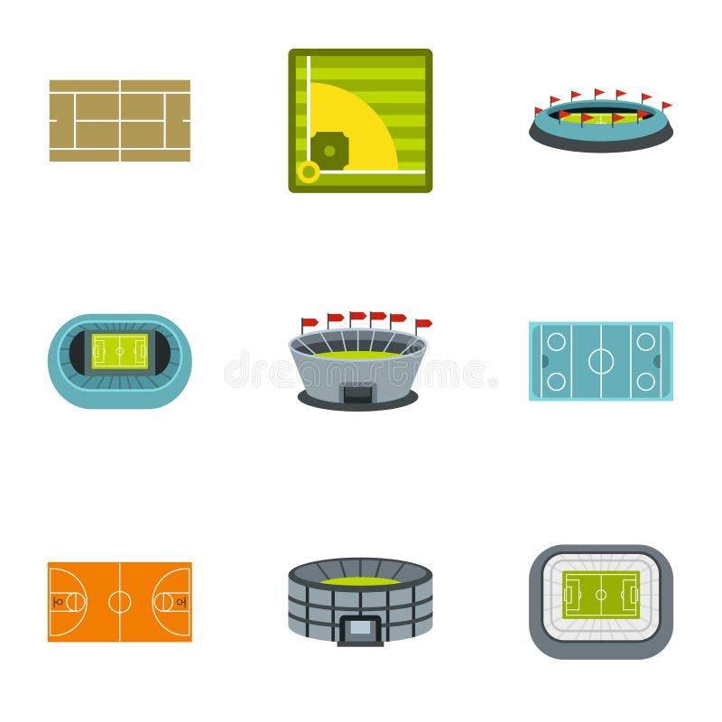 Building Sports Complex Stock Illustrations – 954 Building Sports ...