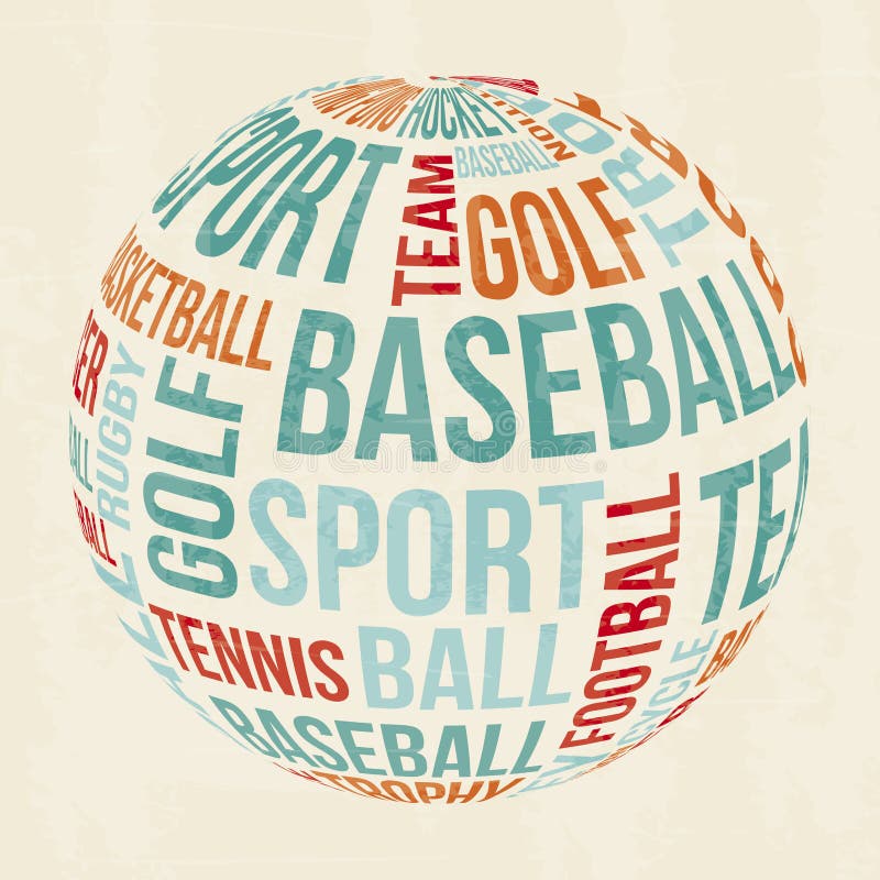 Sports Design, Vector Illustration. Stock Vector - Illustration of ...