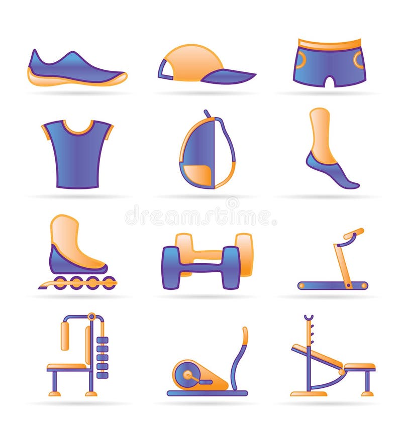 Leisure Activity Objects Icons Stock Illustrations – 517 Leisure ...