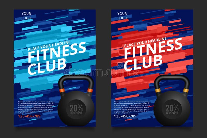 Sports Event Poster Layout Design Template Stock Vector - Illustration ...