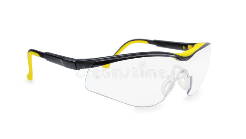 Sports Eye Glasses Isolated on White Stock Image - Image of bicycle ...