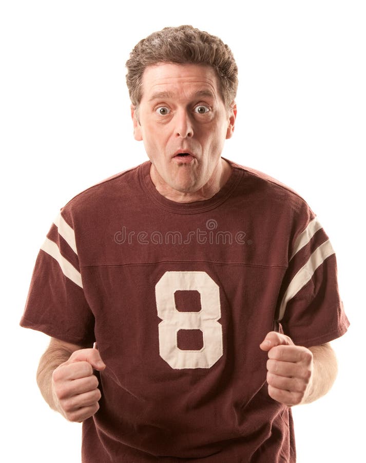 Sports Fanatic stock image. Image of fists, caucasian - 18179361