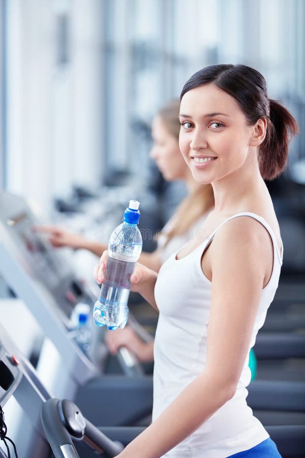 Sports girl stock photo. Image of exercise, motion, person - 18260656