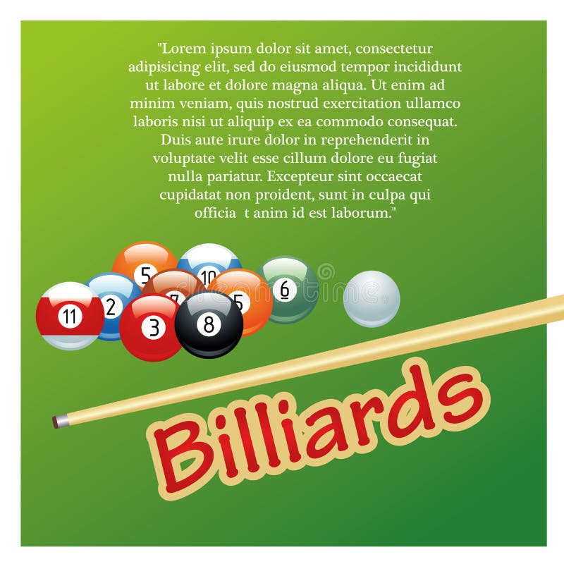 Billiard Border Stock Illustrations – 139 Billiard Border Stock ...