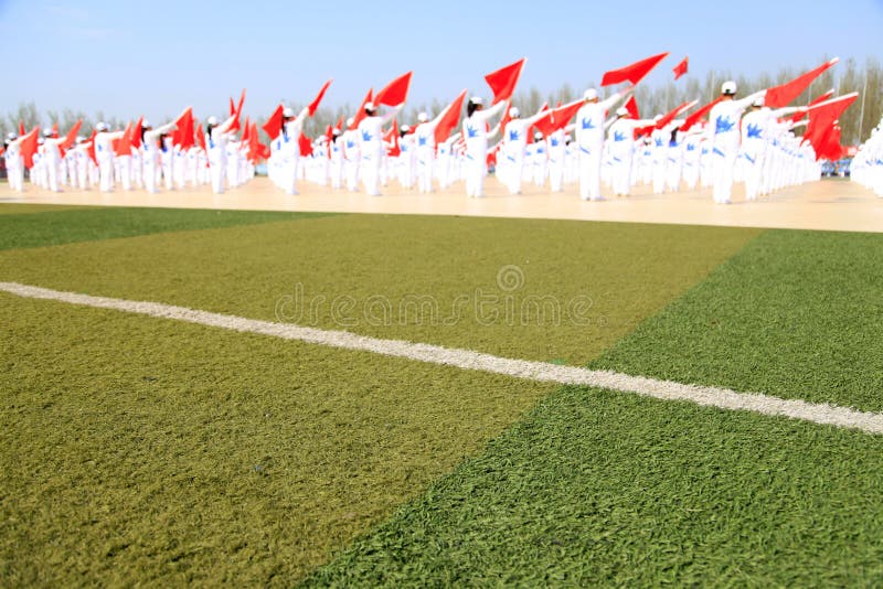 Sports ground stock photo. Image of contest, athlete - 175413354