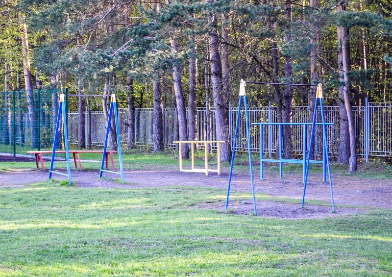 Sports Ground in the Open Air. Stock Photo - Image of energy, open ...