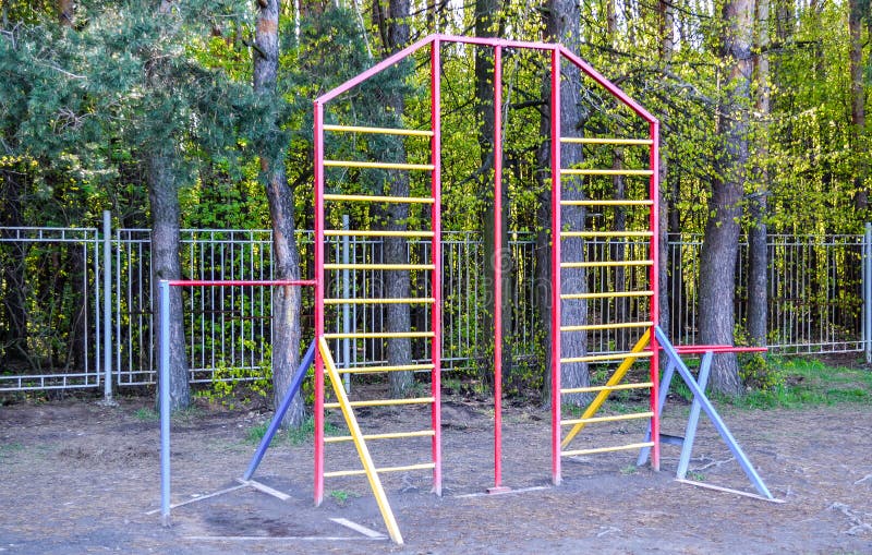 Sports Ground in the Open Air. Stock Photo - Image of nature, care ...